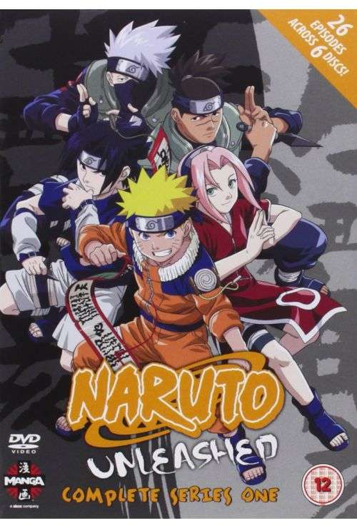 Naruto Unleashed Complete Series 1 (2002), Anime Actiune pe DVD | Retro ...